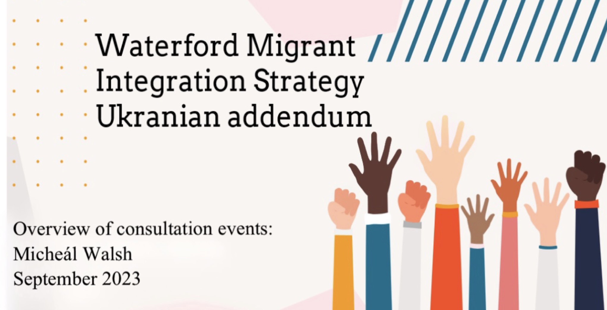 Information sessions for Ukrainian – Waterford Integration Services